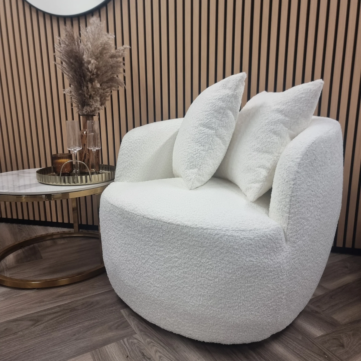 Cuddle Accent Chair – Majestic Materials
