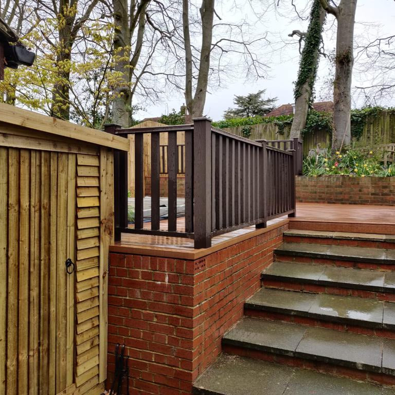 Composite Balustrade Kit - Oak – Majestic Materials